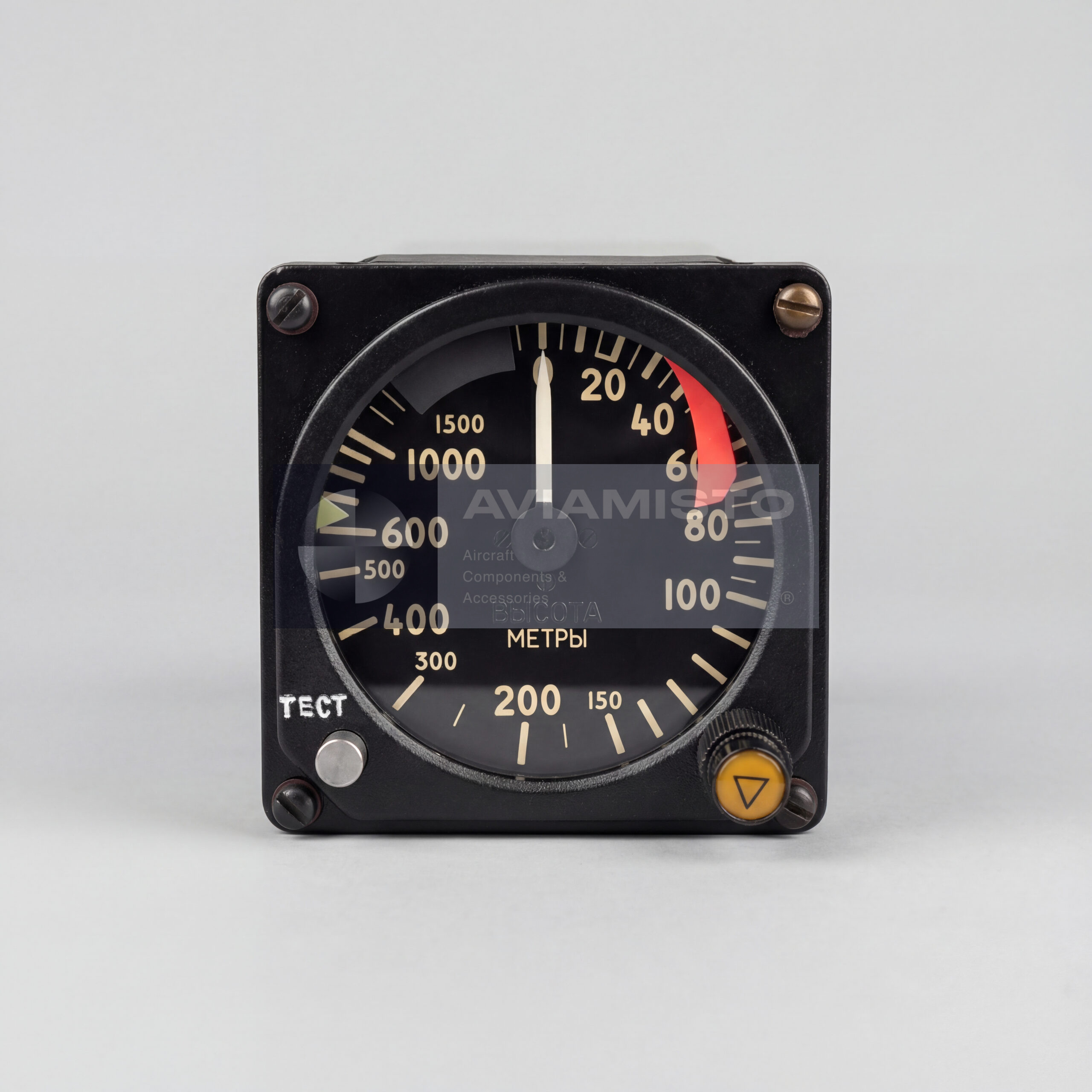 A-034-4-3 altitude indicator for A-037 radio altimeter || Aviamisto
