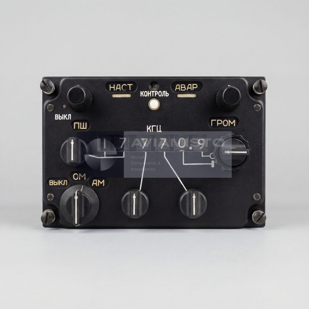 B7A1-YAR1 HF radio control panel for Yadro aircraft systems || Aviamisto